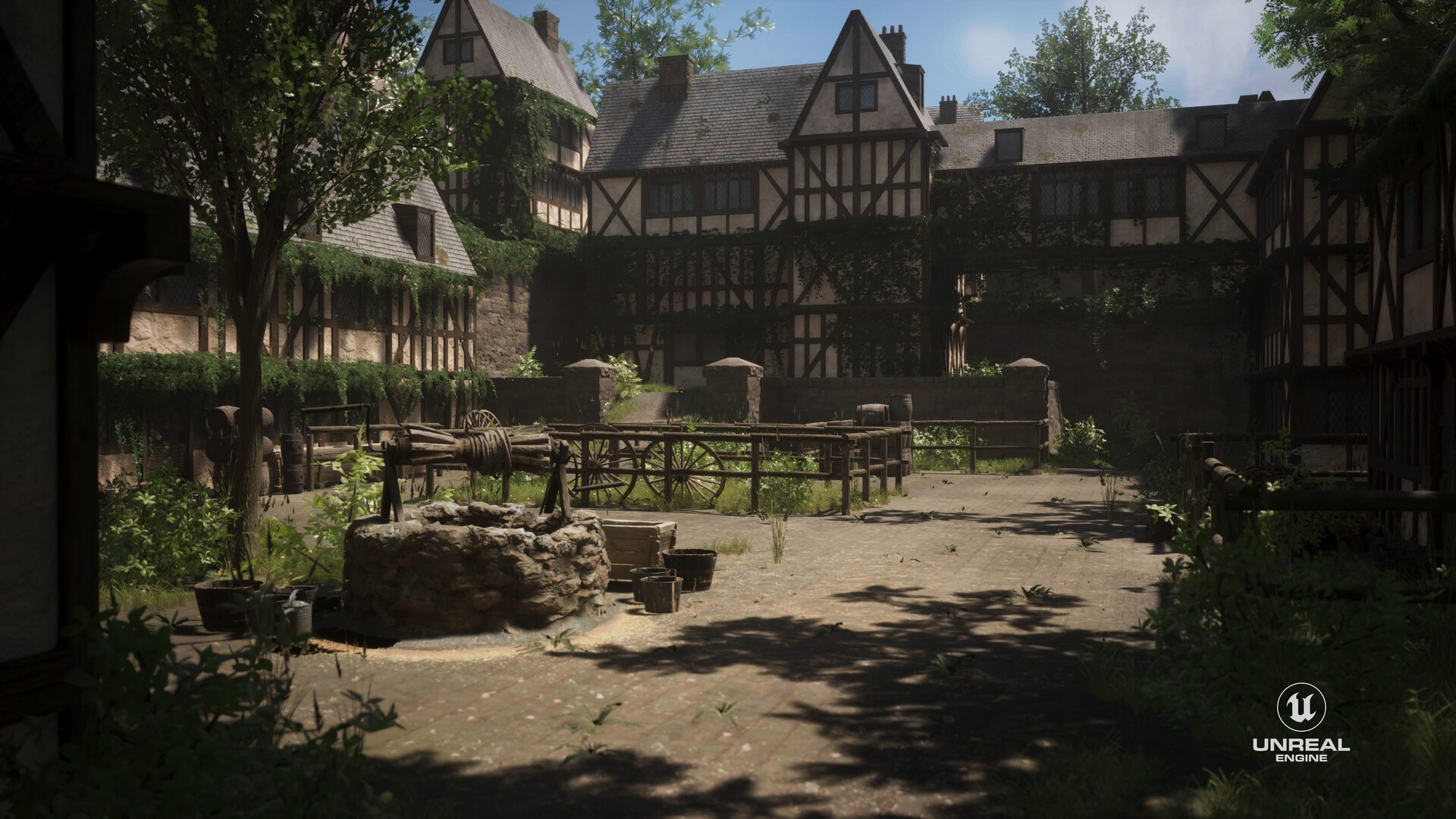 ArtStation - Town Square Environment