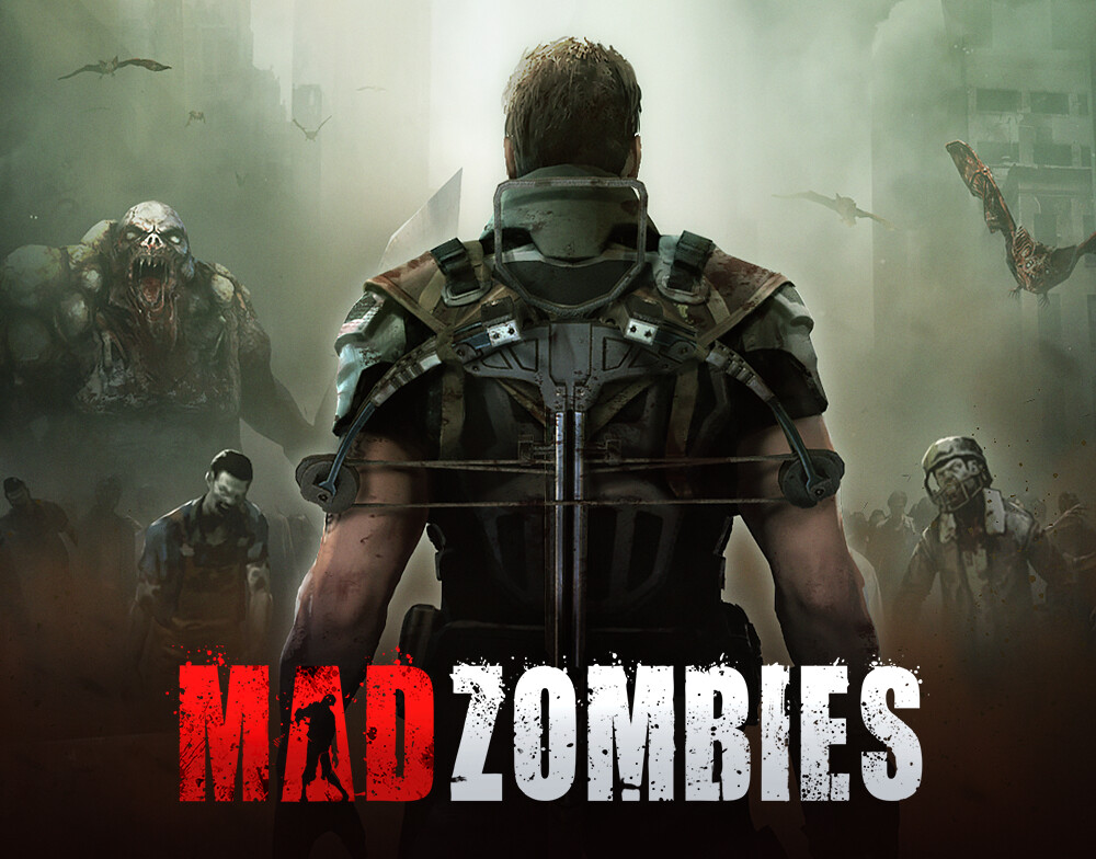 ArtStation - Mad Zombies: Game UI & Splash Art