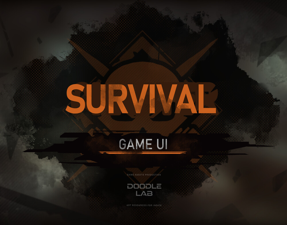 ArtStation - UI - Survival theme