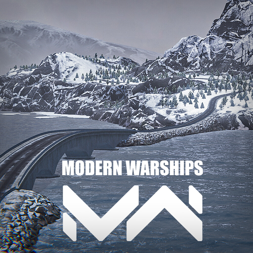 ArtStation - Modern Warships - Monstrous Maelstrom map