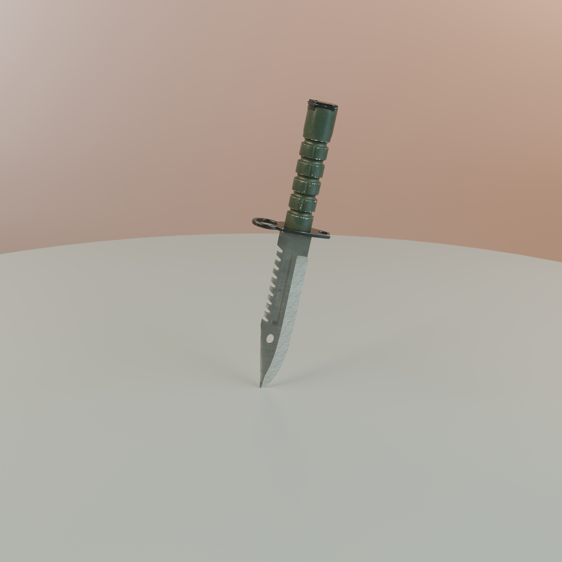 ArtStation - M9 Bayonet in 3D