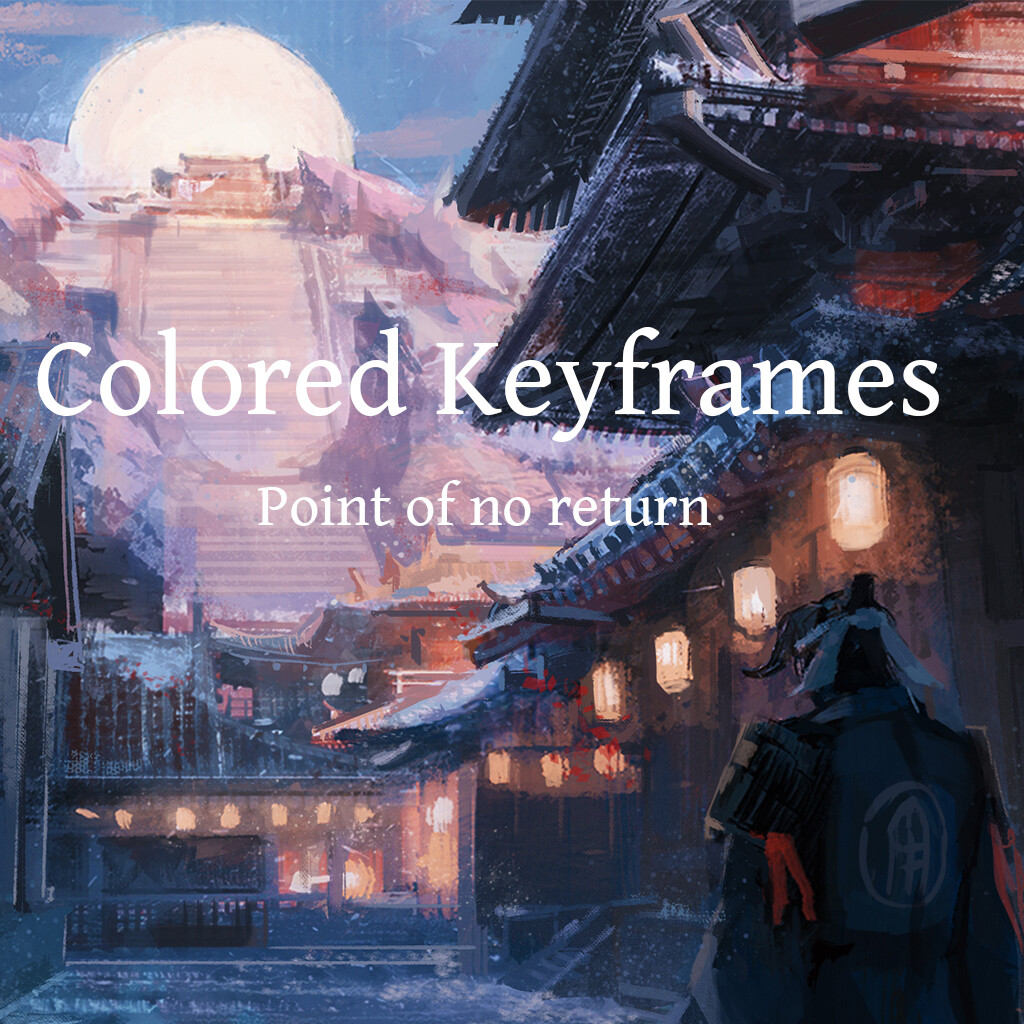 ArtStation - point of no return --colored keyframes illustration