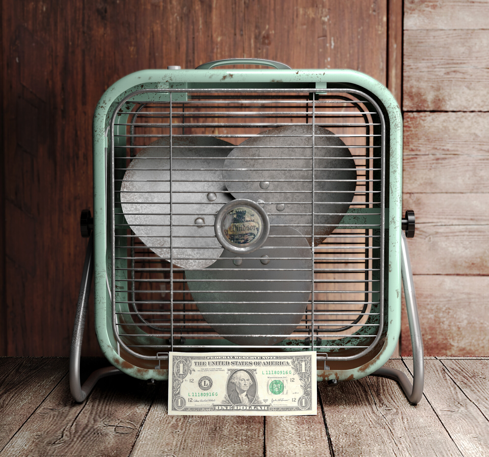 ArtStation - Table Fan