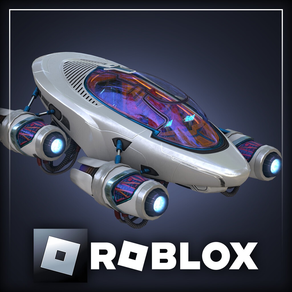 ArtStation - Lowpoly Spaceship