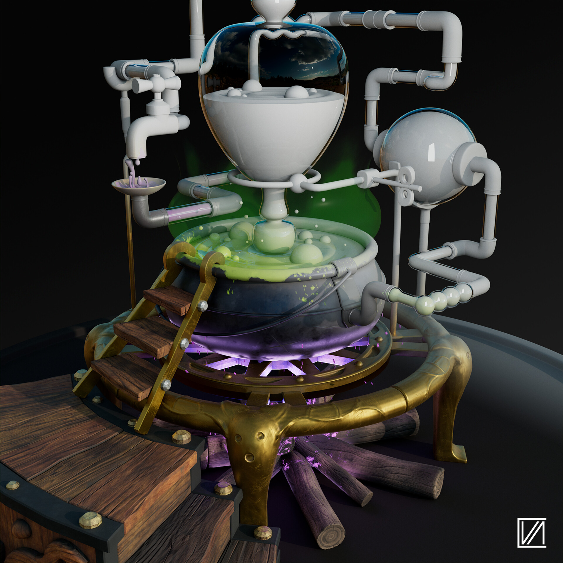 ArtStation - MANDRAKE CAULDRON