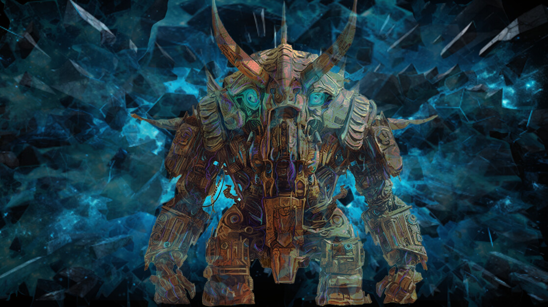 ArtStation - Mr. Zorg, the monster of time.