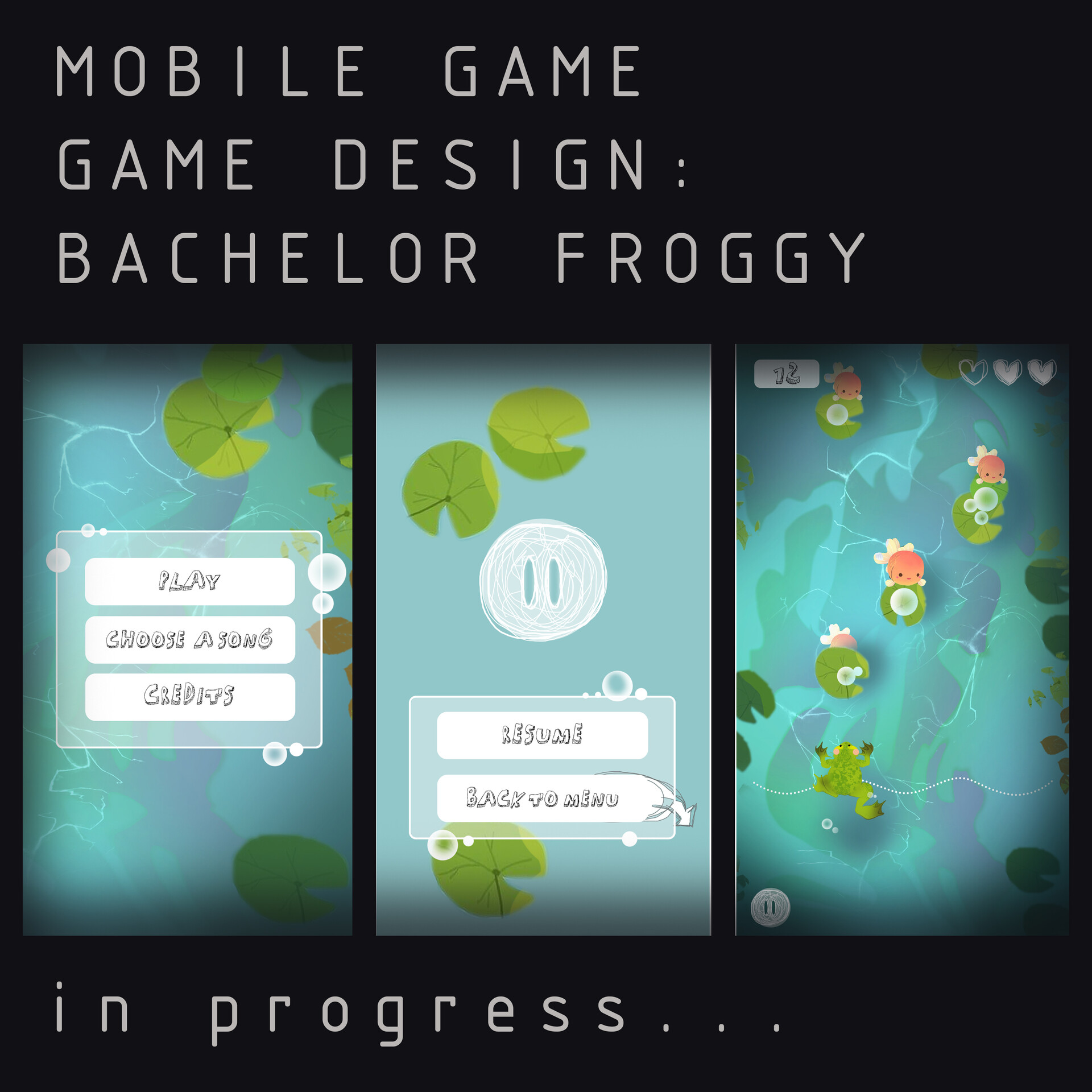 ArtStation - Game design- Bachelor Froggy