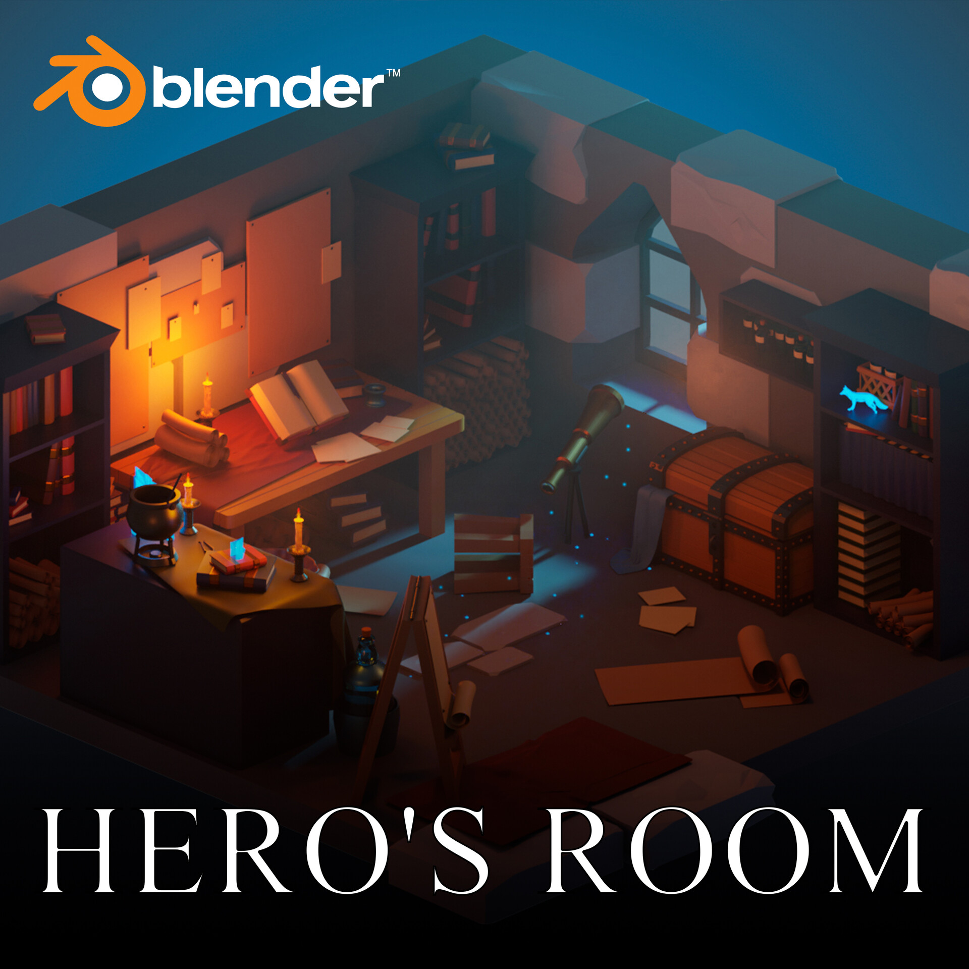 ArtStation - Hero's Room