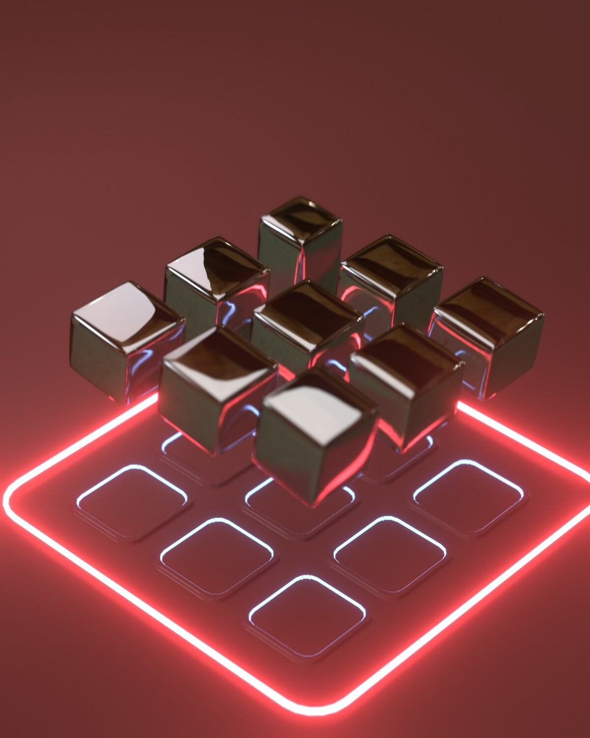 ArtStation - Cube bounce