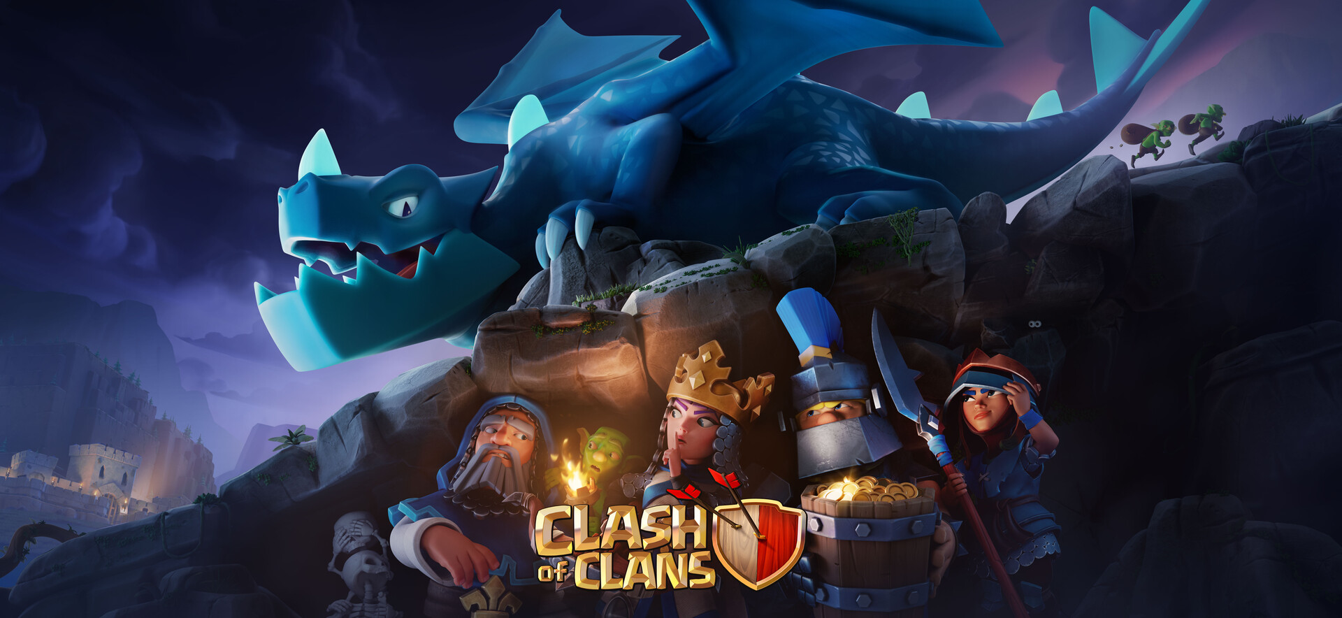 ArtStation - Clash Of Clans - Dark Ages - Loading screen
