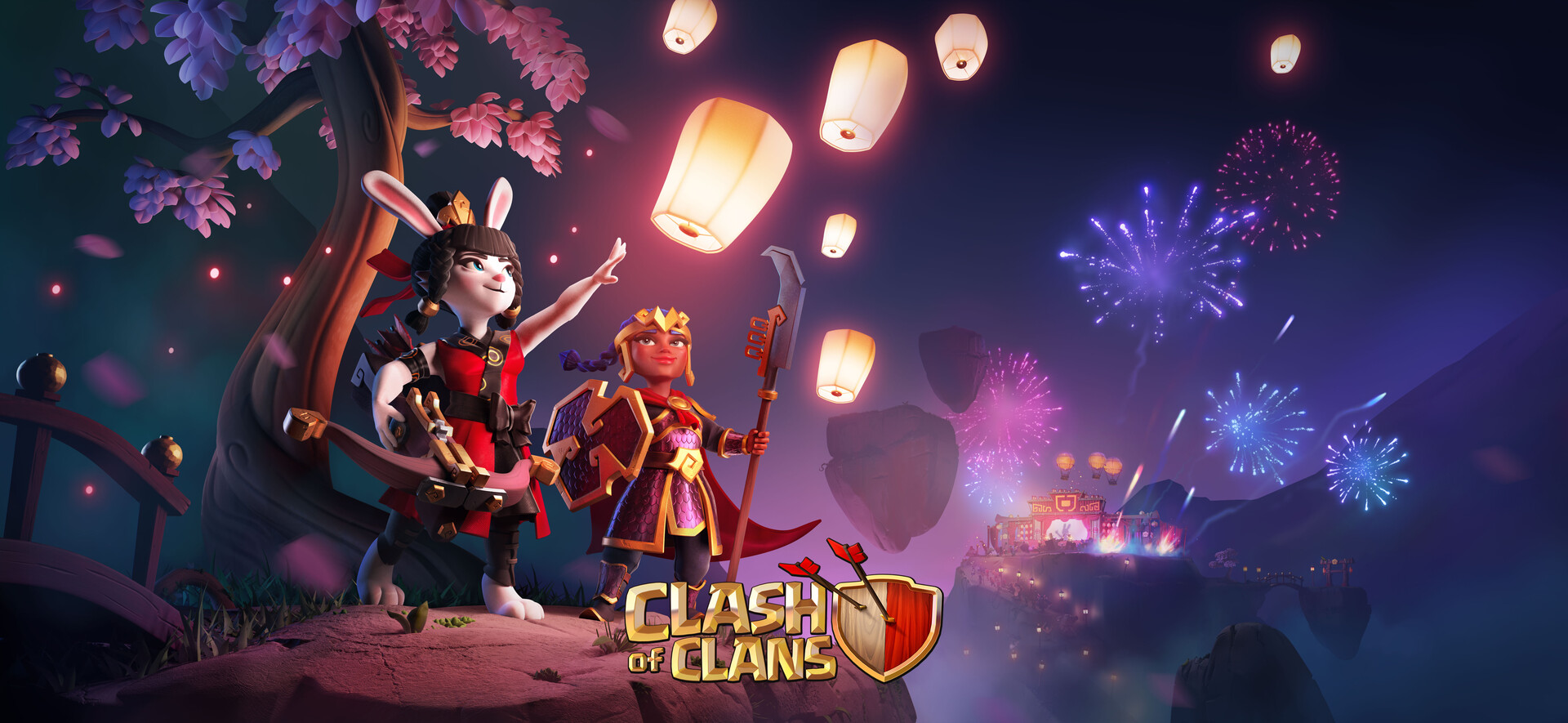 ArtStation - Clash Of Clans - Different Seasons - Loading screens