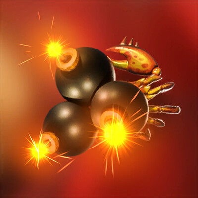 ArtStation - Crabs, 2d animation