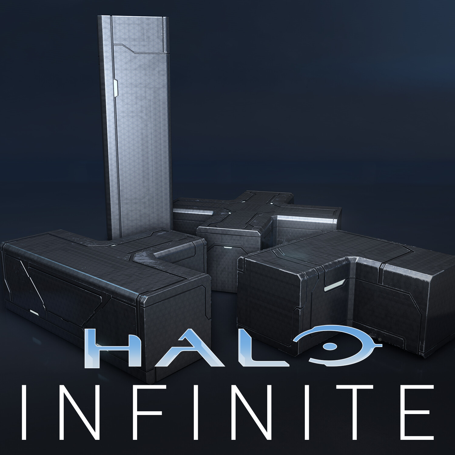 ArtStation - Halo Infinite - Forge - Forerunner Beams