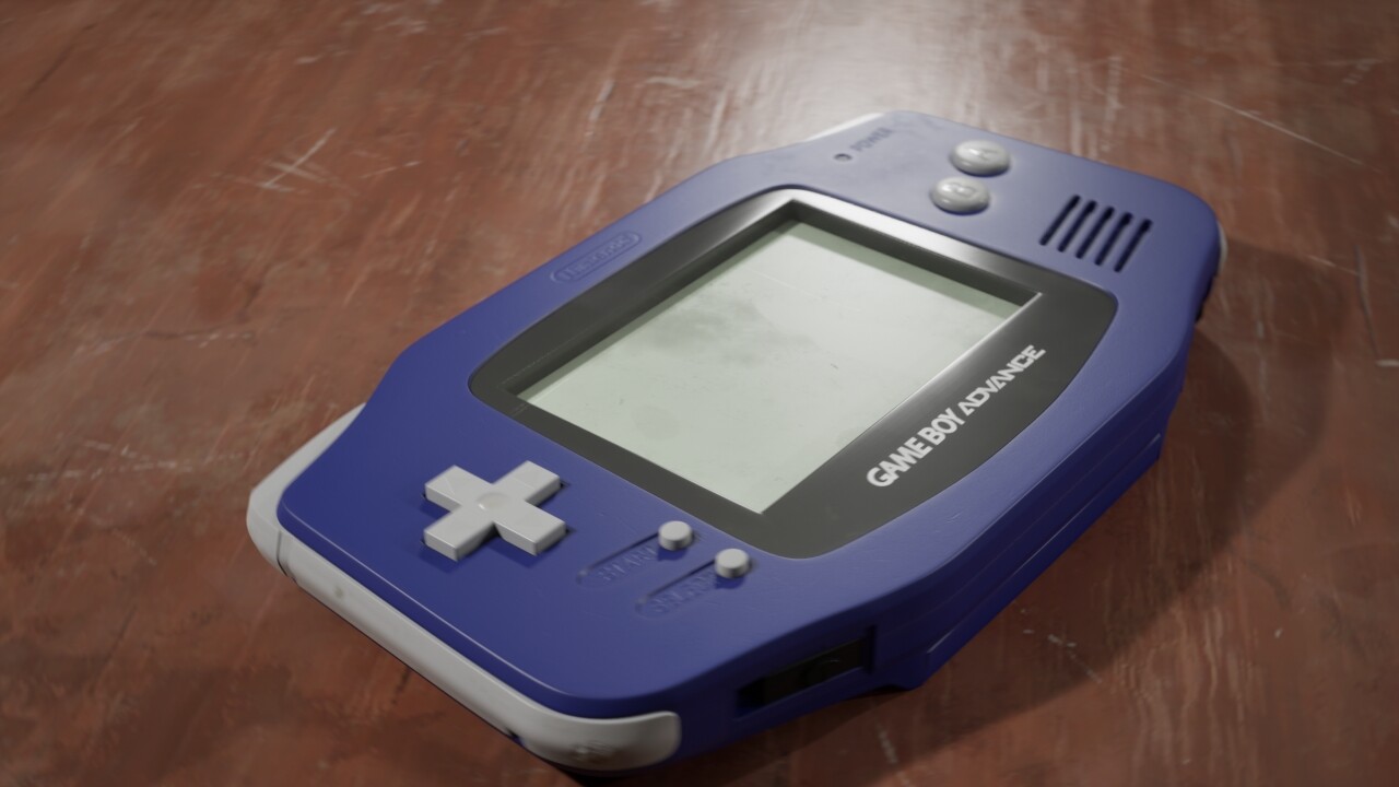 ArtStation - Gameboy Advance