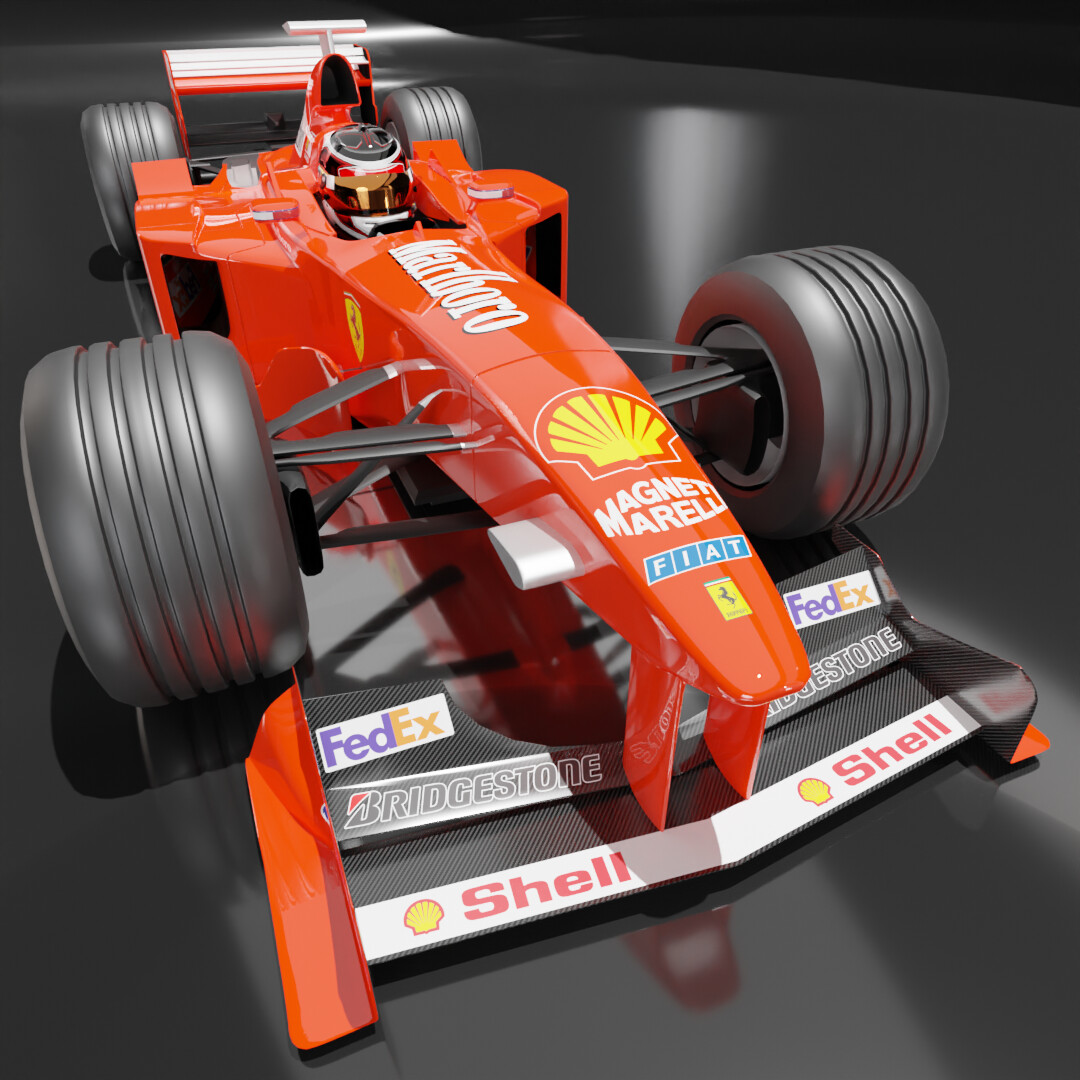 ArtStation - WIP Ferrari F399 F1