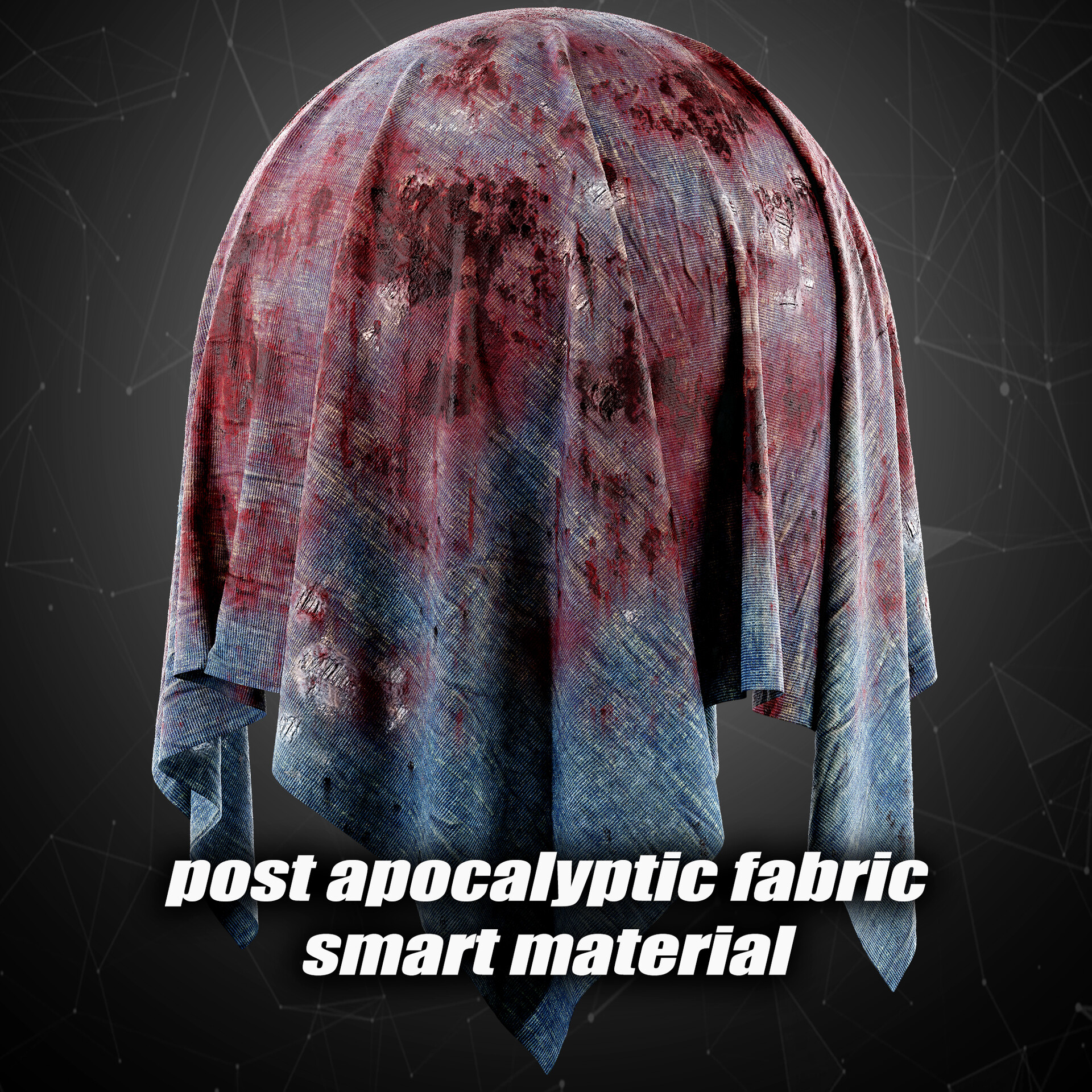 ArtStation - Post Apocalyptic Fabric Smart Materials For Substance ...