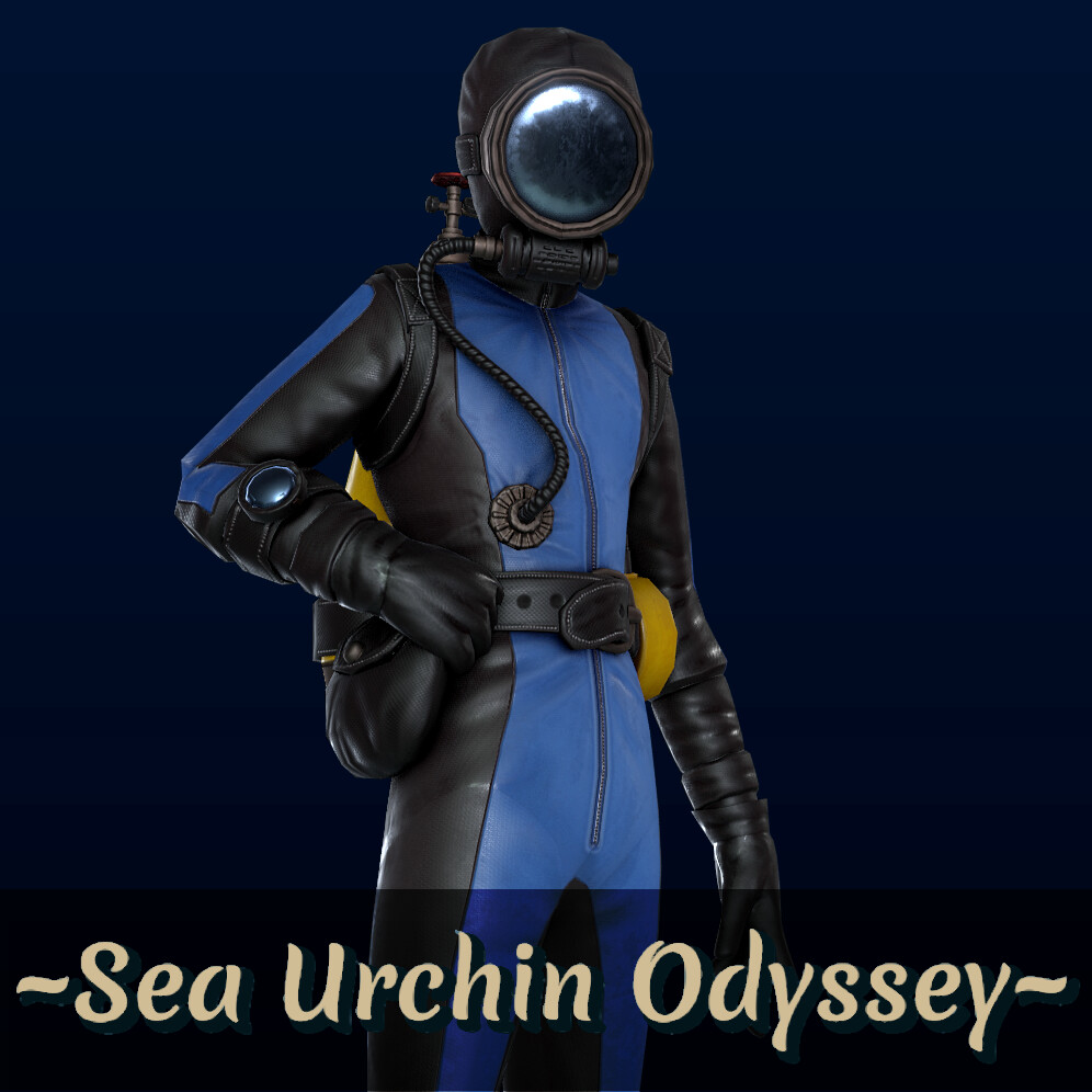 ArtStation - Sea Urchin Odyssey: Character Assets