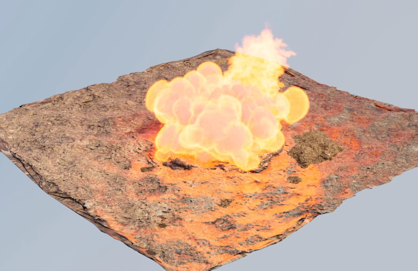 ArtStation - Impact Cratering Process