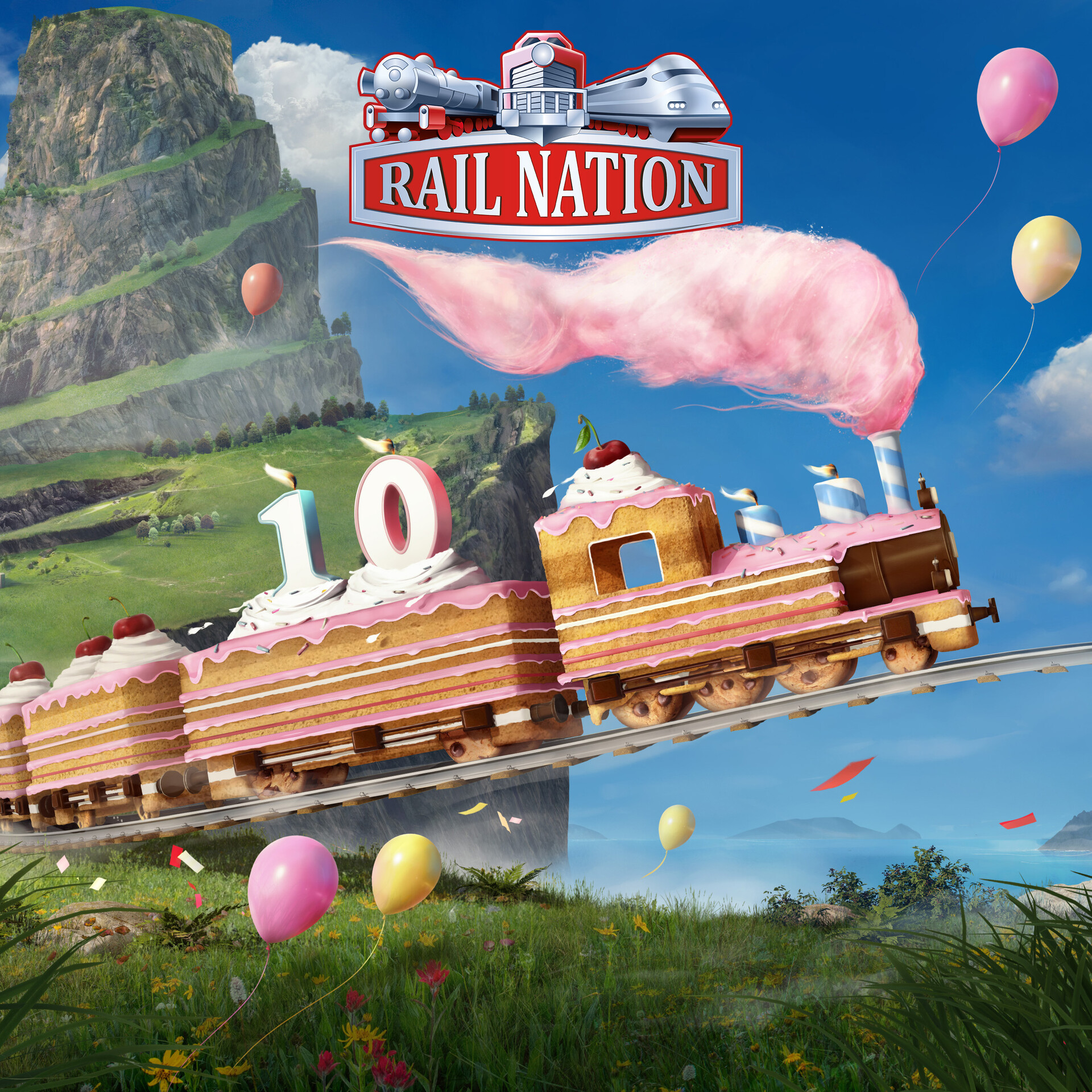 ArtStation - Rail Nation Birthday Special
