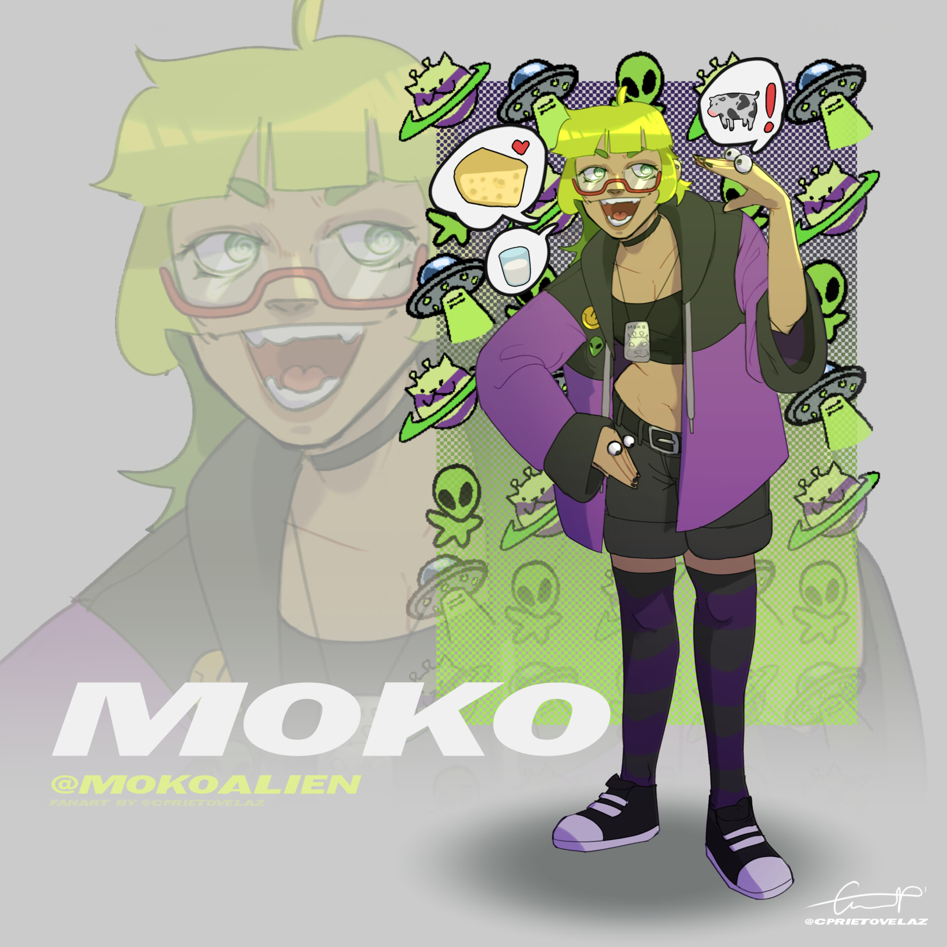 ArtStation - MOKO (pngtuber fanart)