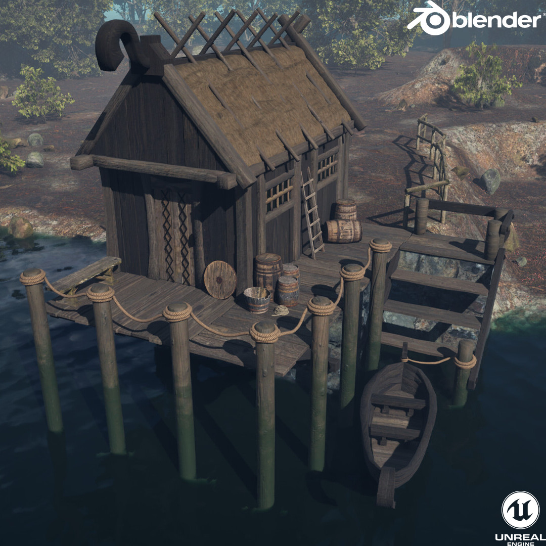 ArtStation - Viking House