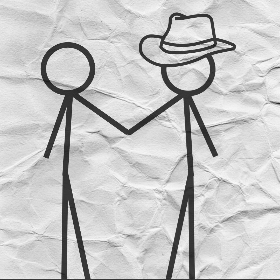 ArtStation - Stickman in search of friends