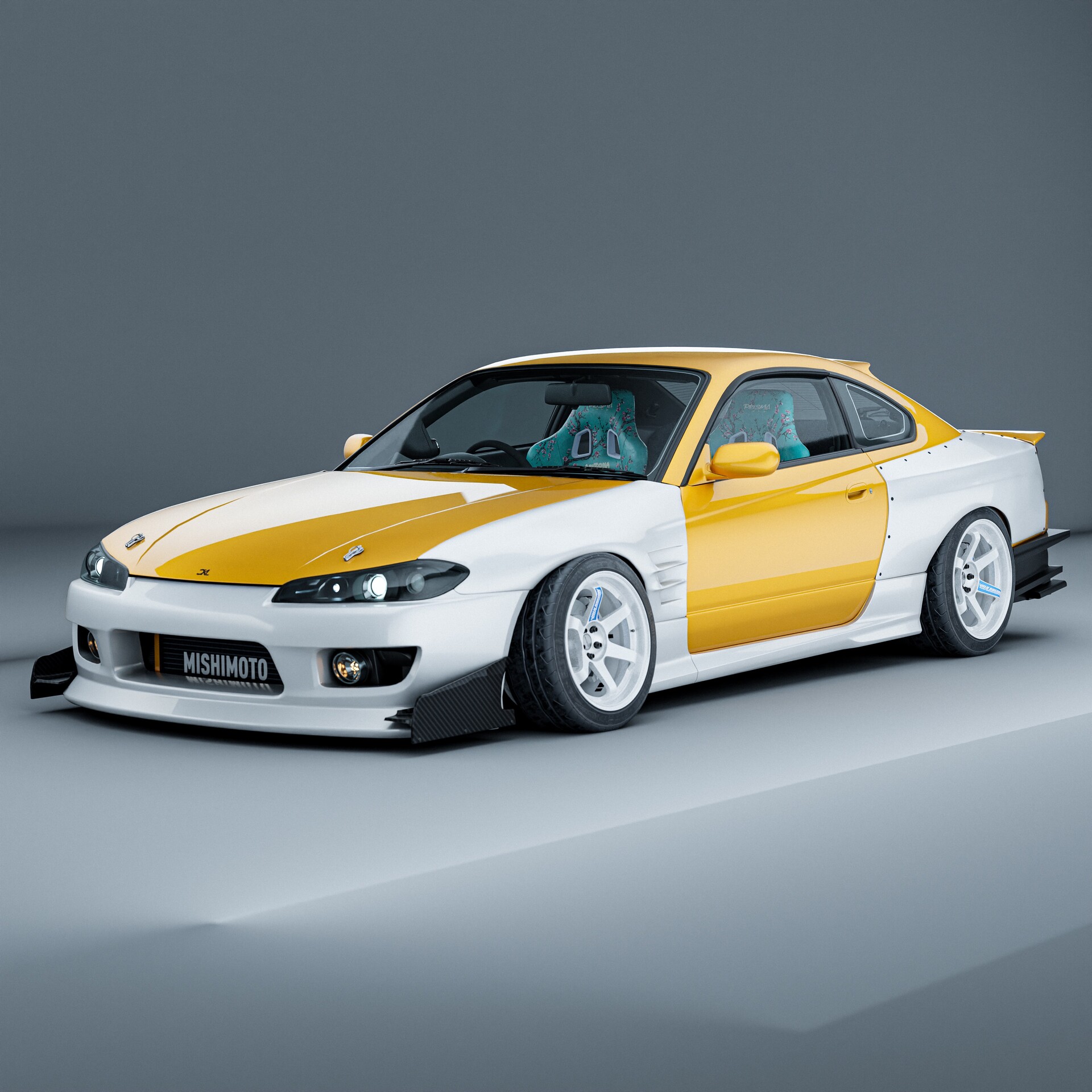 ArtStation - NISSAN S15 CUSTOM KIT - CGI
