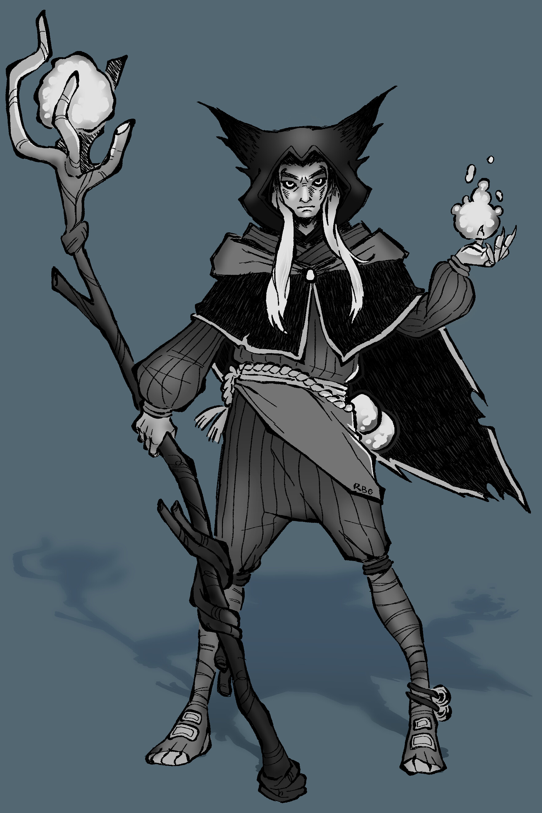 ArtStation - Warlock Character idea