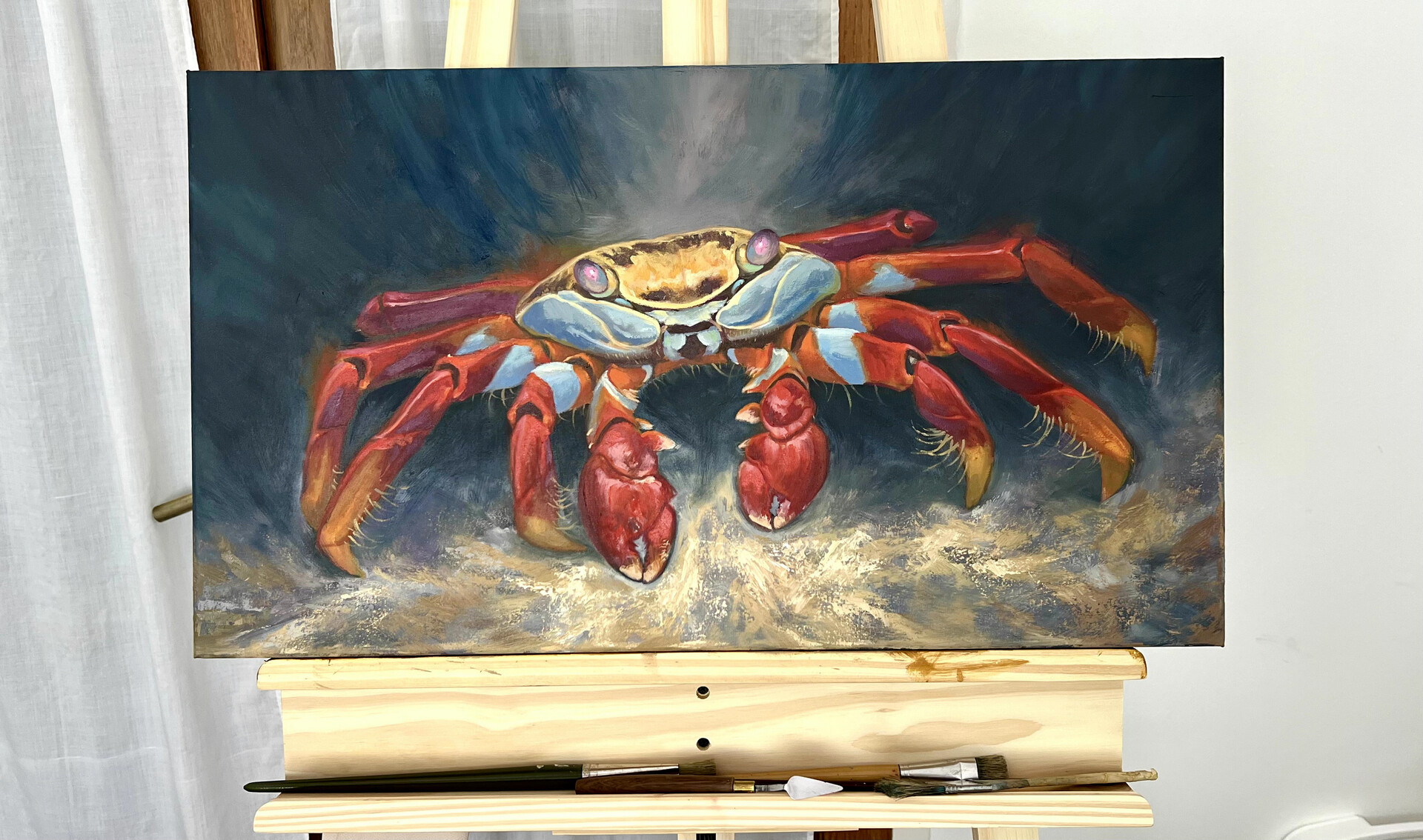 ArtStation - Crab Crab - Oils 40x70cm
