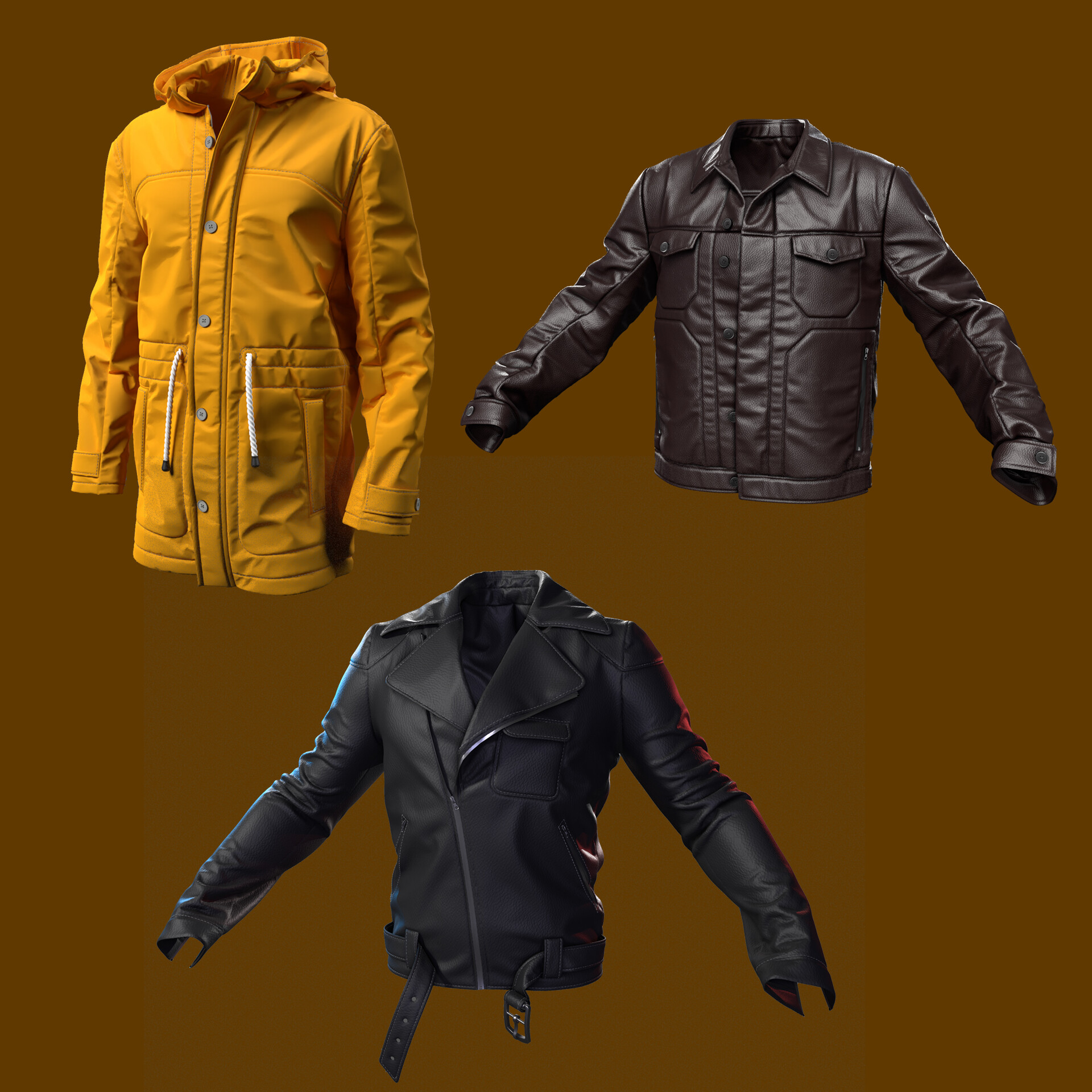 ArtStation - Marvelous Designer practice