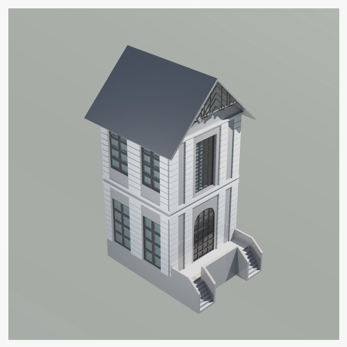 ArtStation - Haunted 3D House