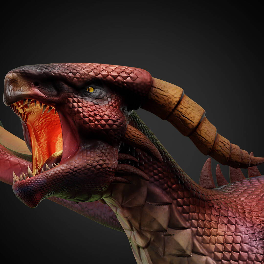 ArtStation - Western Dragon