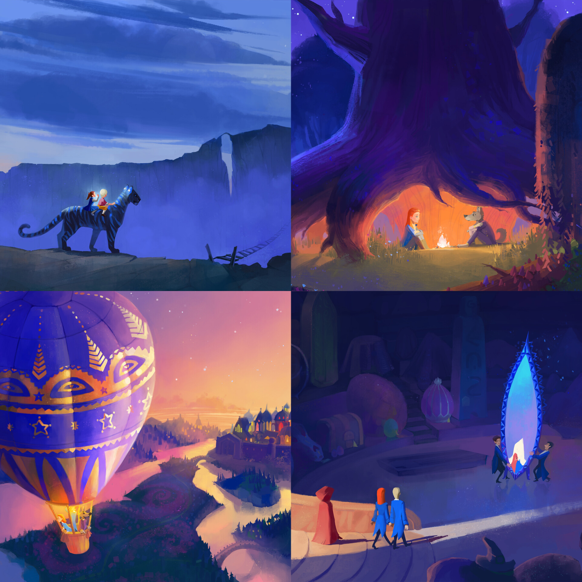 ArtStation - concept arts for animated movie