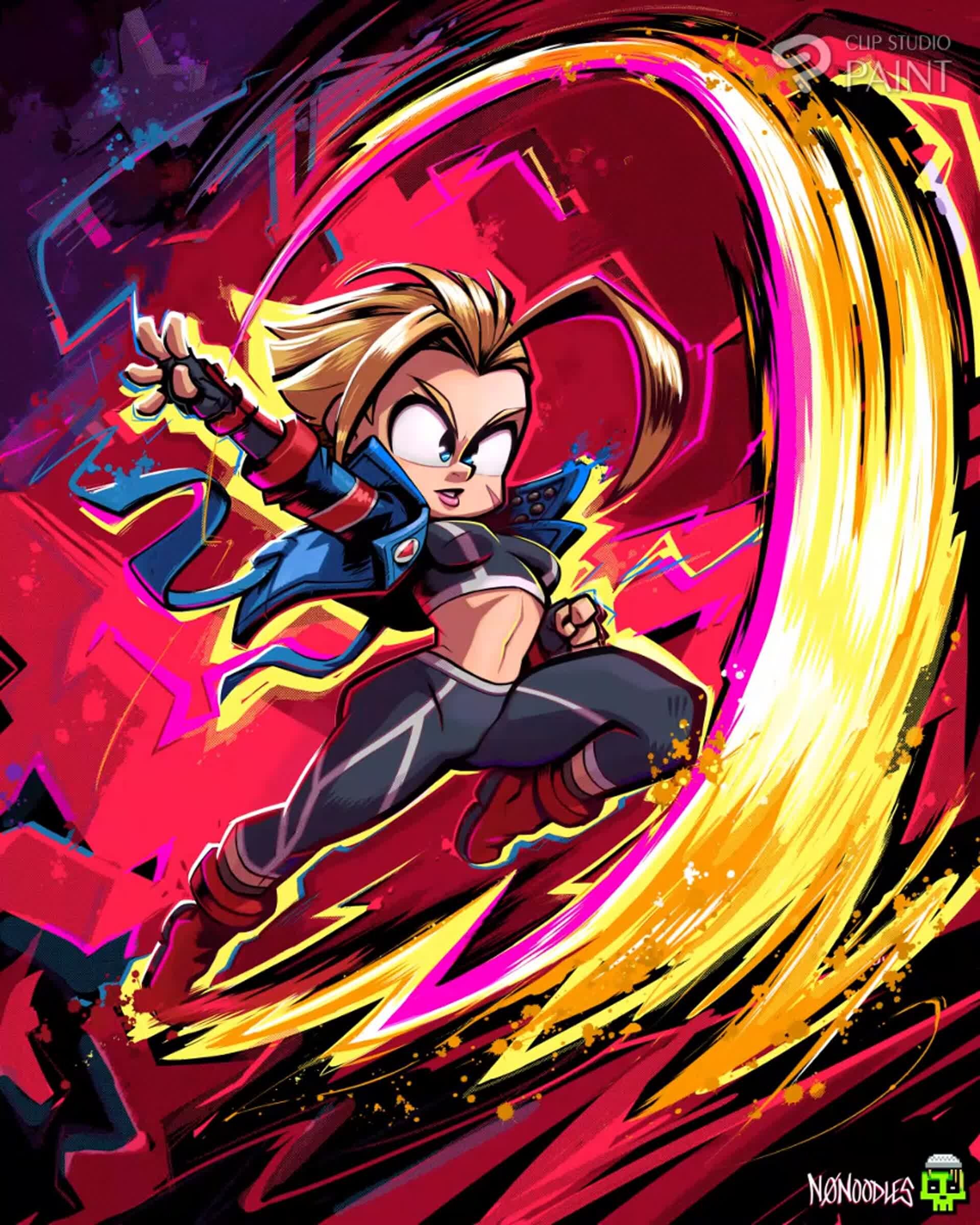 ArtStation - Reverse Edge Cammy White, SF6 Fan Art