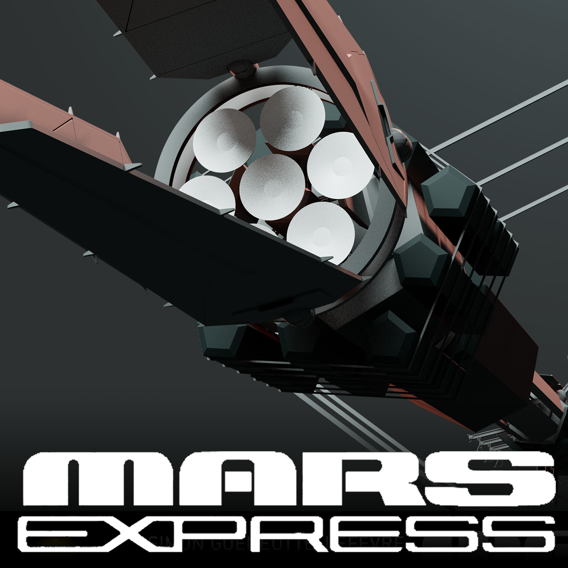 ArtStation - MARS EXPRESS// VEHICULES AND GUNS MODELING