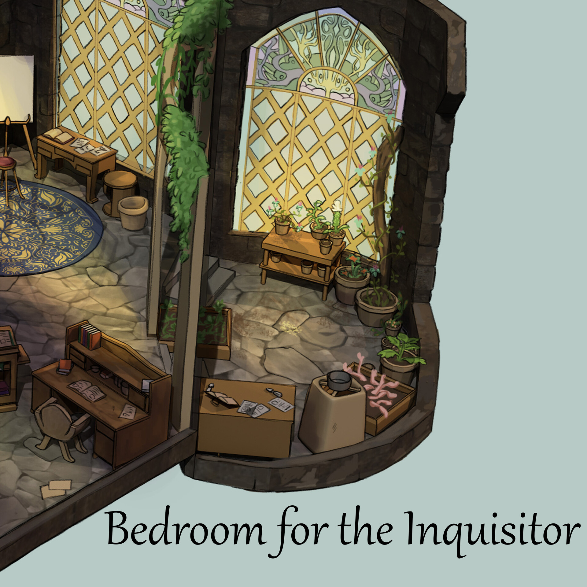 ArtStation - Inquisitor's Quarters