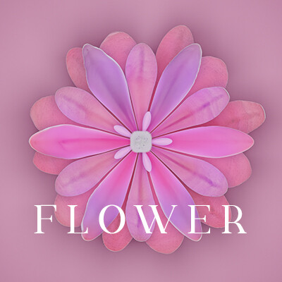 ArtStation - 3d Flower Modeling