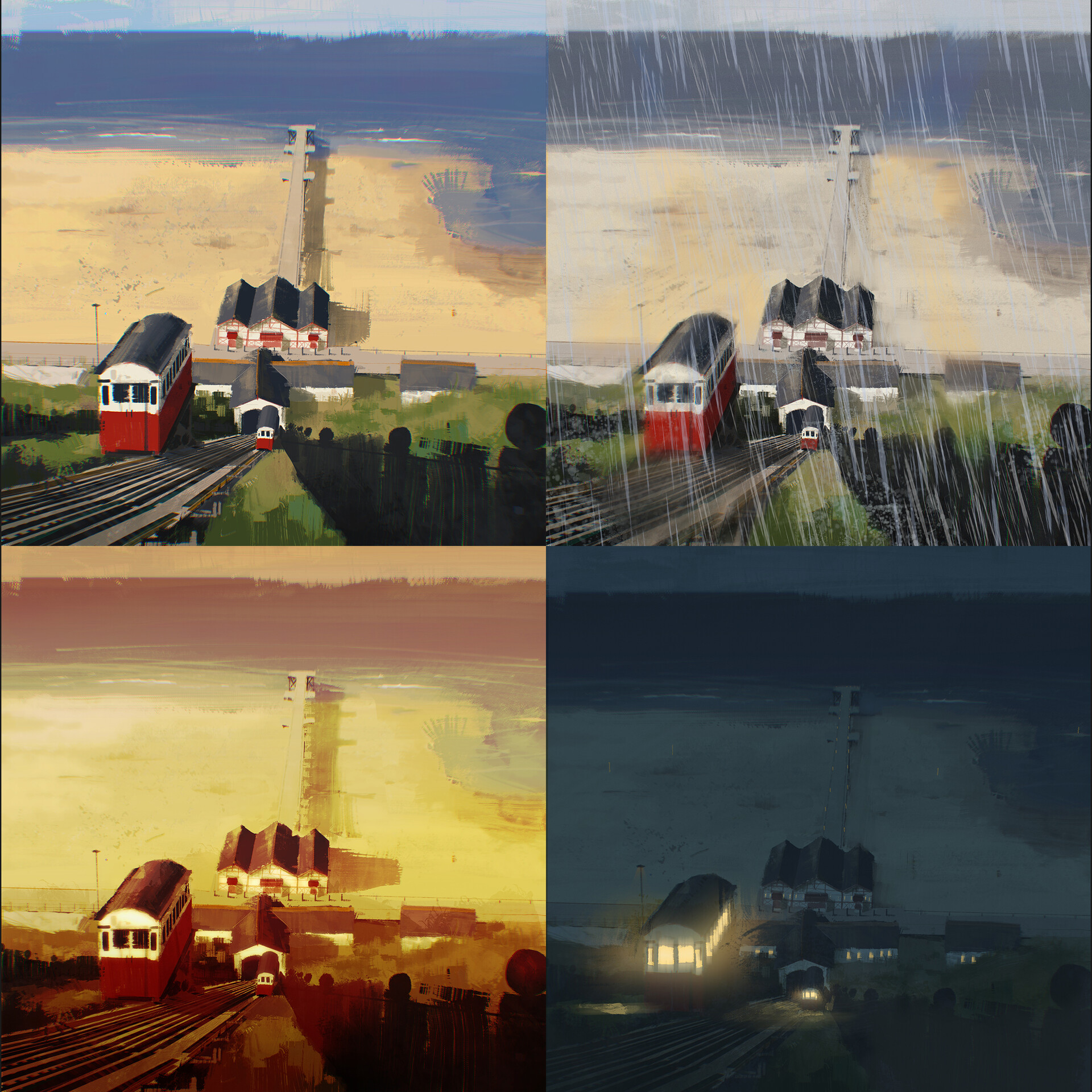 ArtStation - Mood Exercise | Saltburn