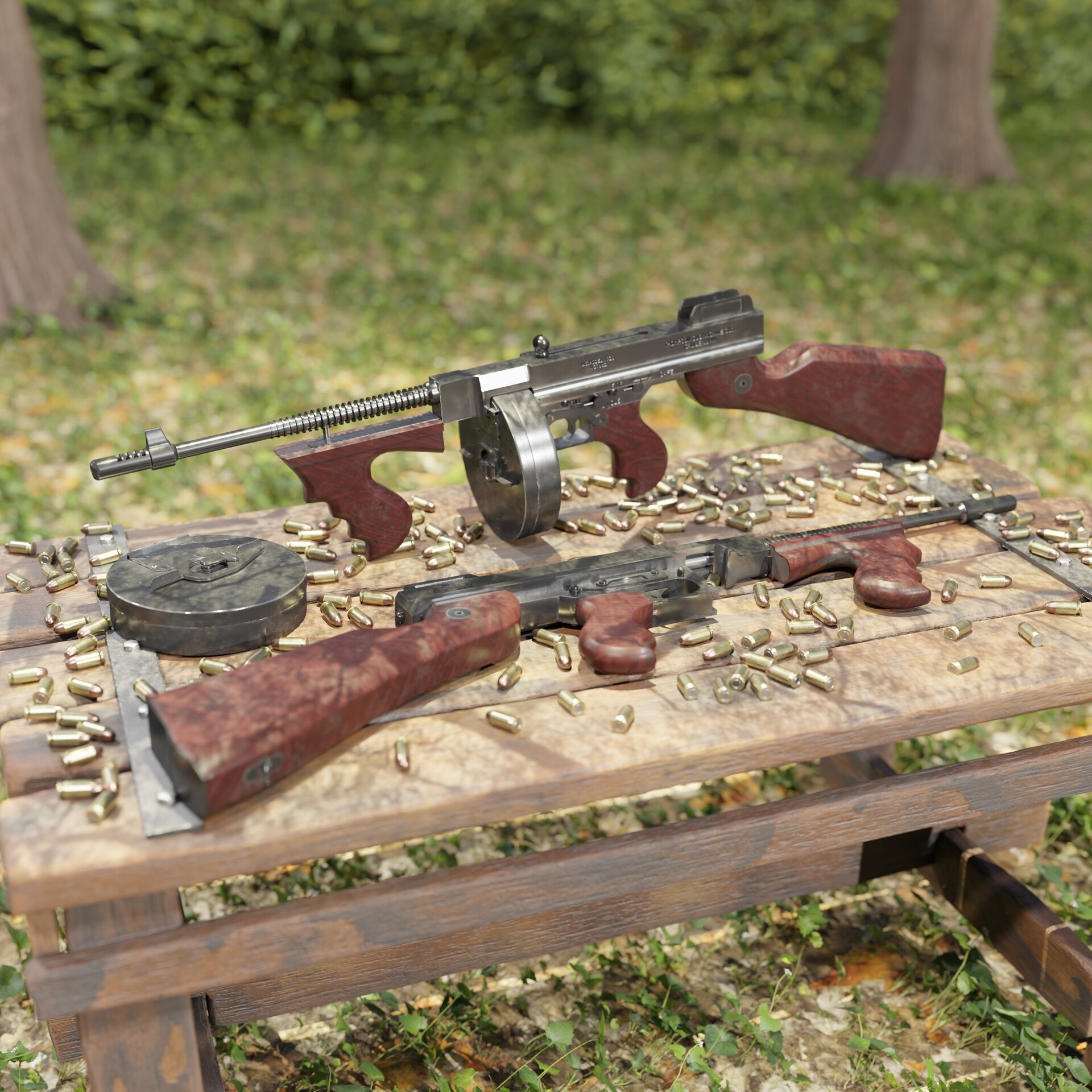 ArtStation - Tommygun (Updated)