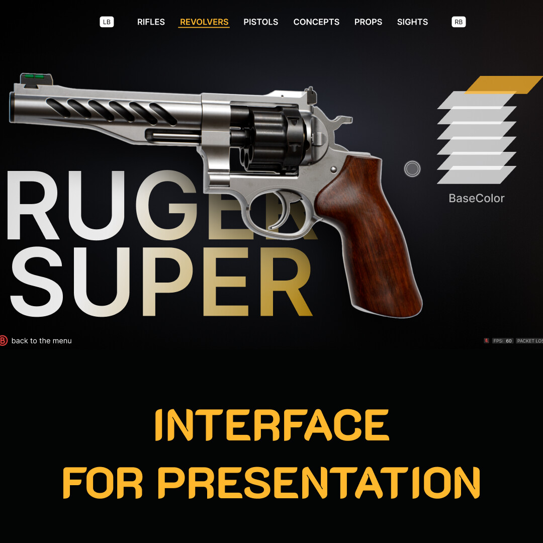 ArtStation - Presentation interface