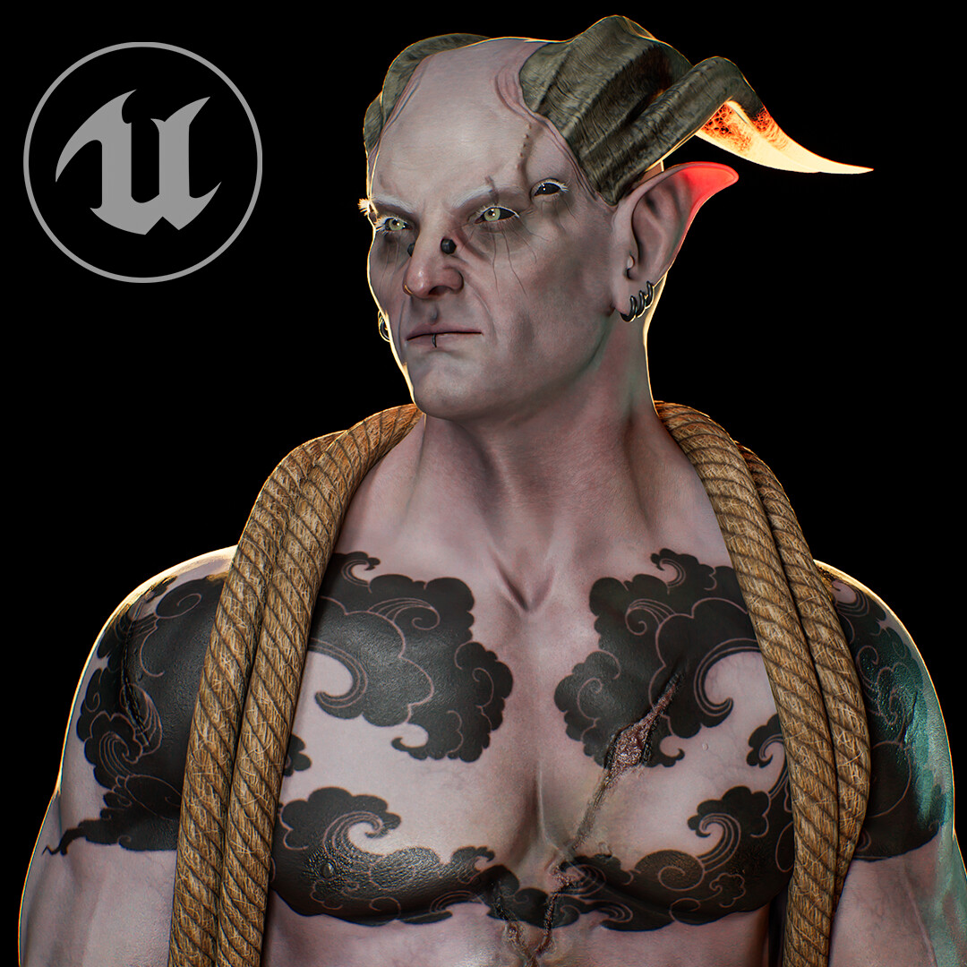 ArtStation - Kuma the last-Game ready character