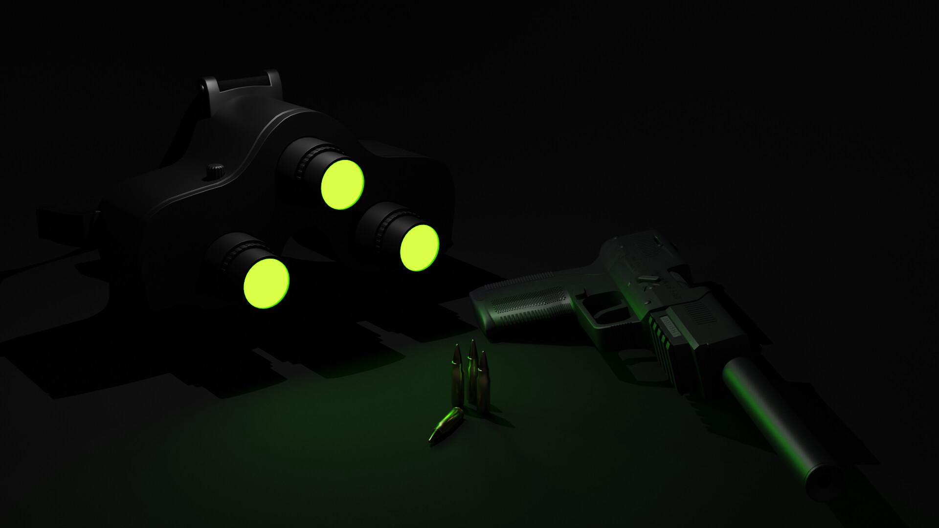 ArtStation - Splinter Cell Goggles and Five-Seven
