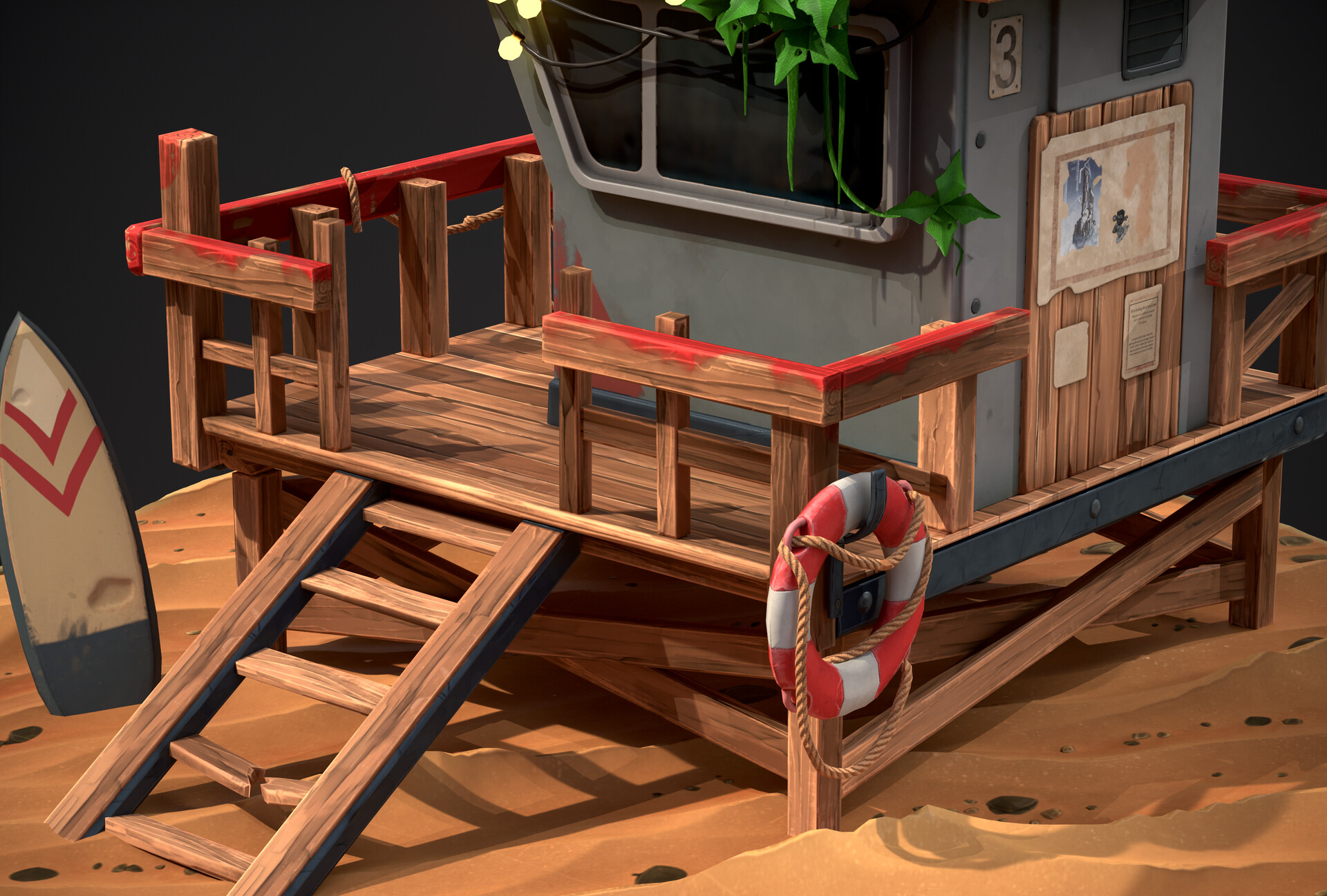 ArtStation - The lifeguard's