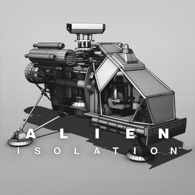 ArtStation - Alien: Isolation - ScrapBook