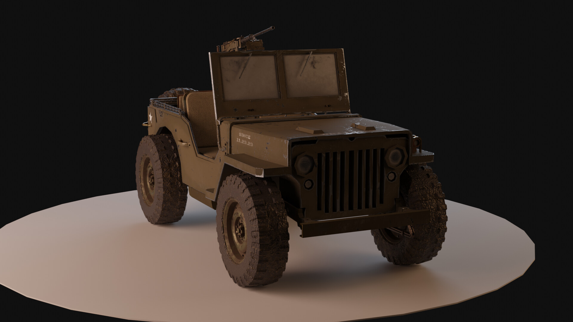 ArtStation - Willy Jeep