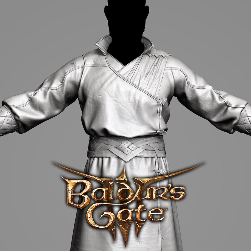 ArtStation - Robe Armor Set