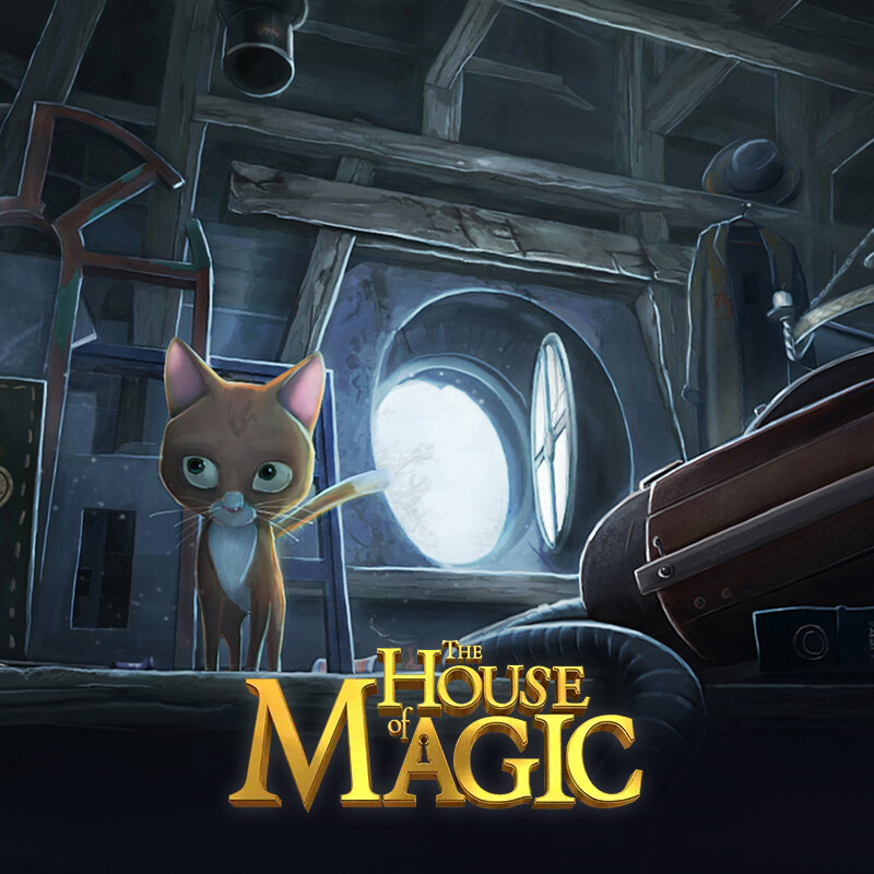 ArtStation - Attic - House of Magic