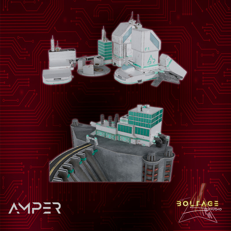 ArtStation - Environments for AMPER