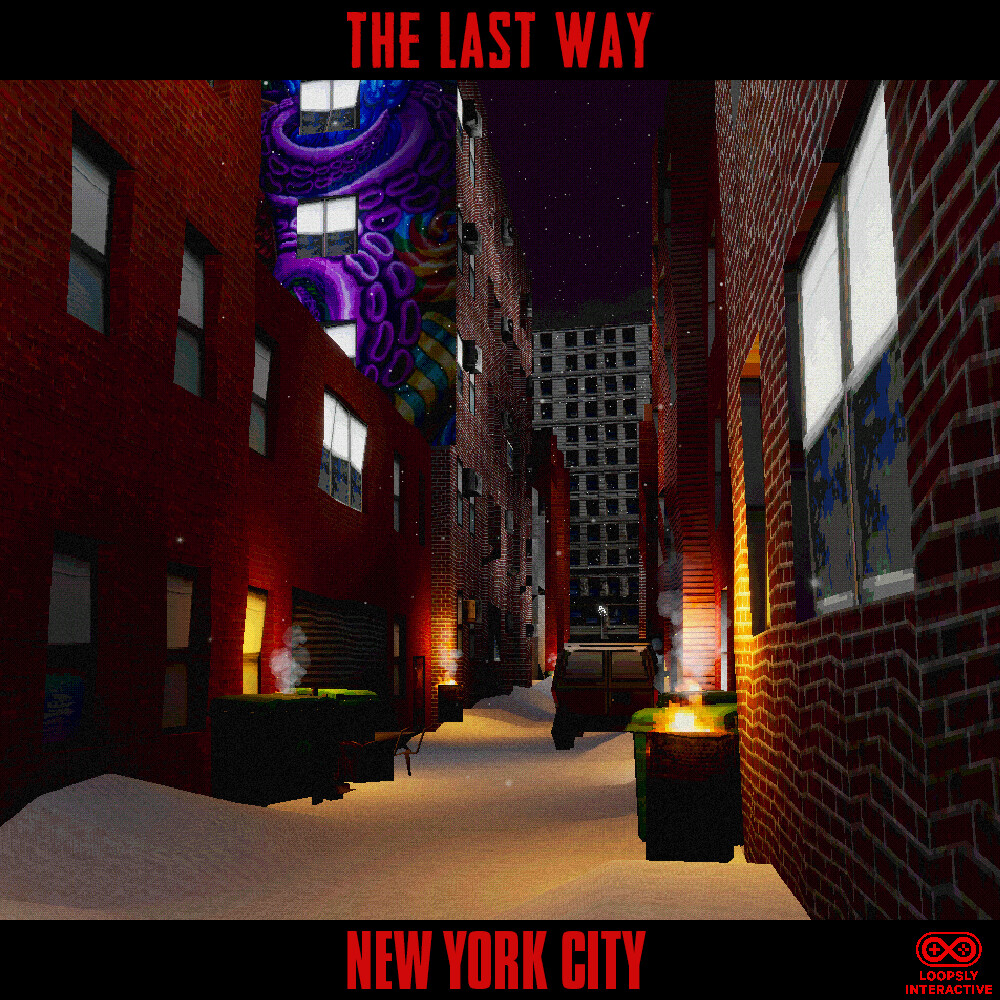 ArtStation - New York City | The Last Way | Retro Psx Style