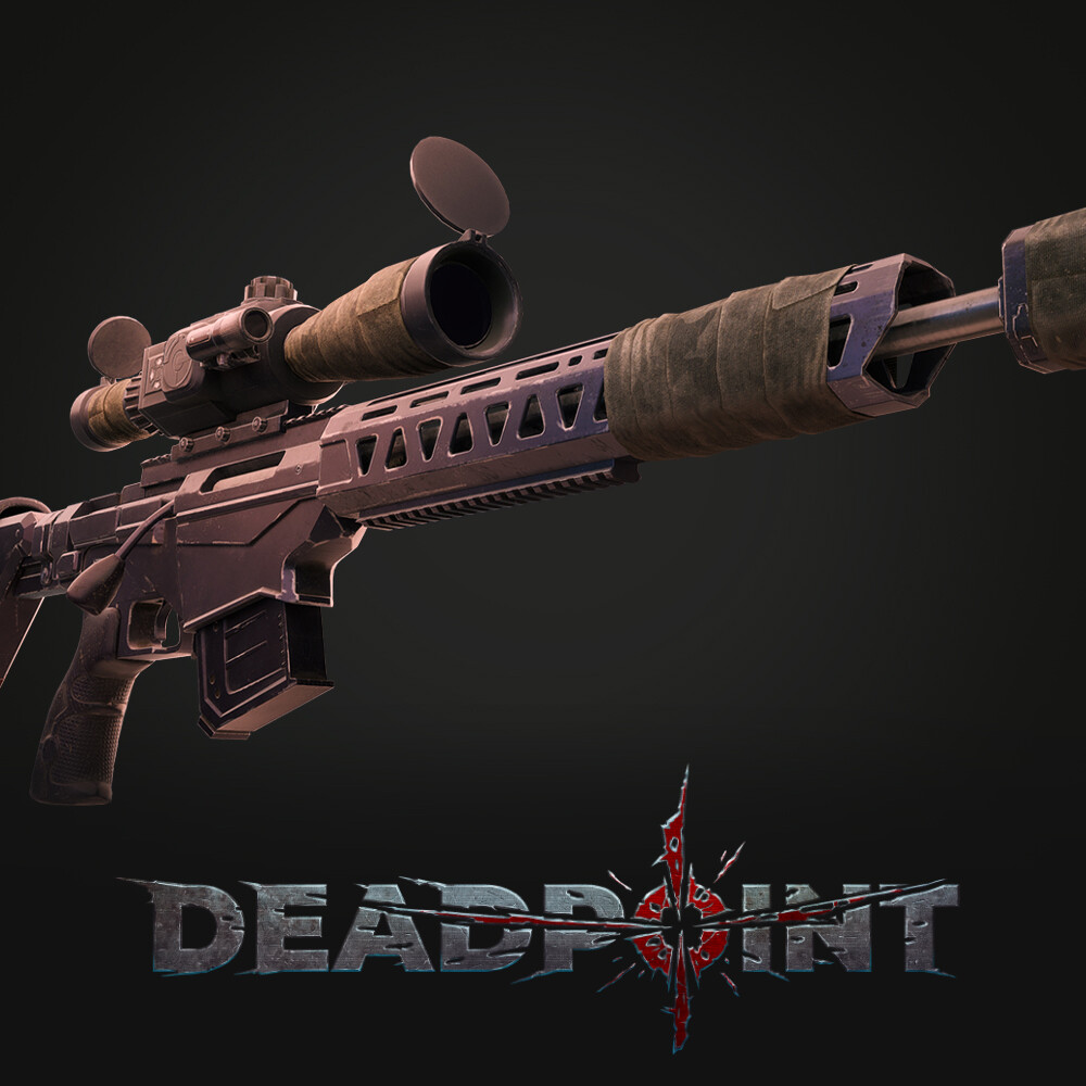ArtStation - Deadpoint | «Surveillance» Sniper rifle